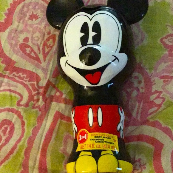 Disney | Bath, Skin & Hair | Mickey Mouse Berry Funbody Wash Shampoo ...